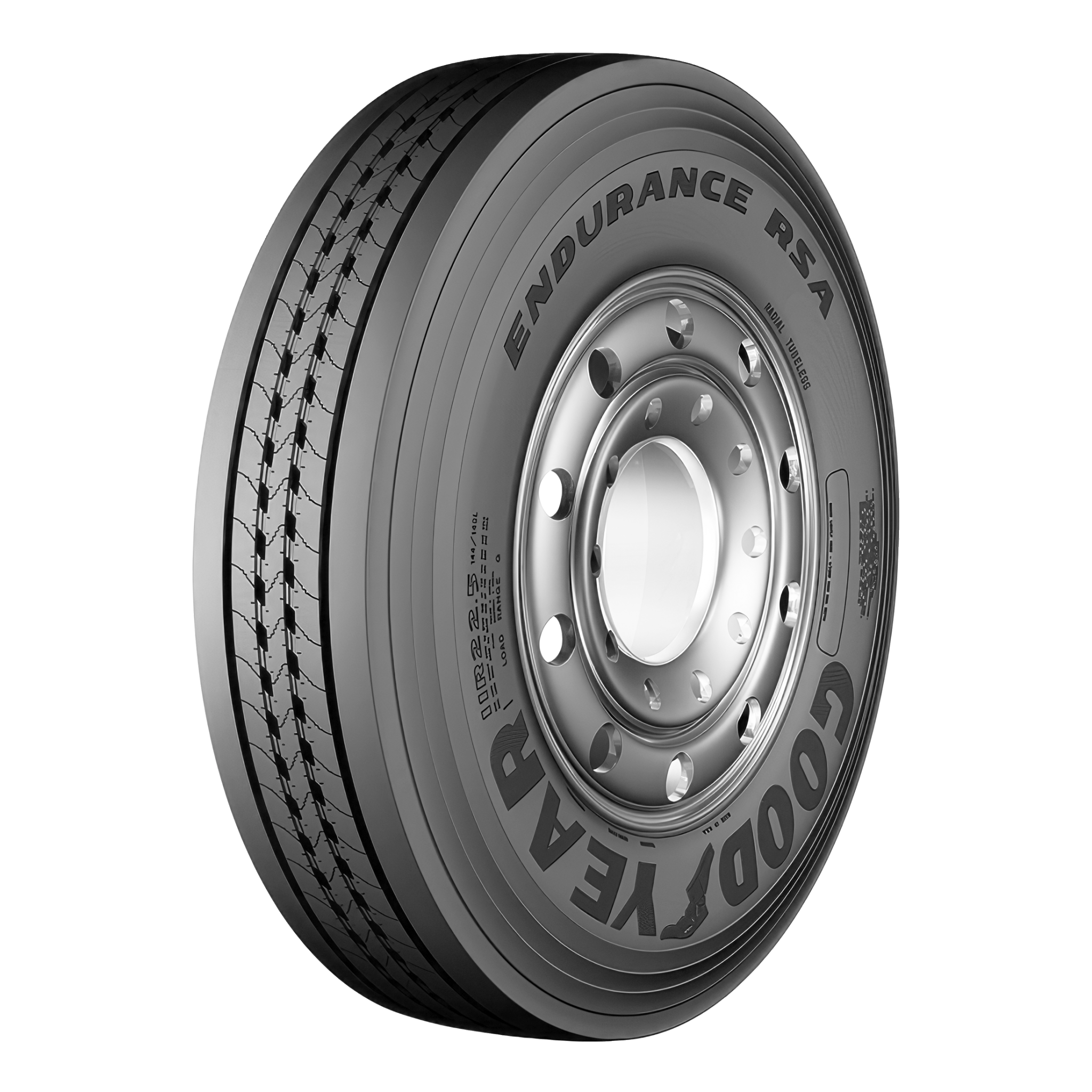 Llanta 255/70R22.5 GOODYEAR ENDURANCE RSA 140/137 L 120 – Tienda Cellosa